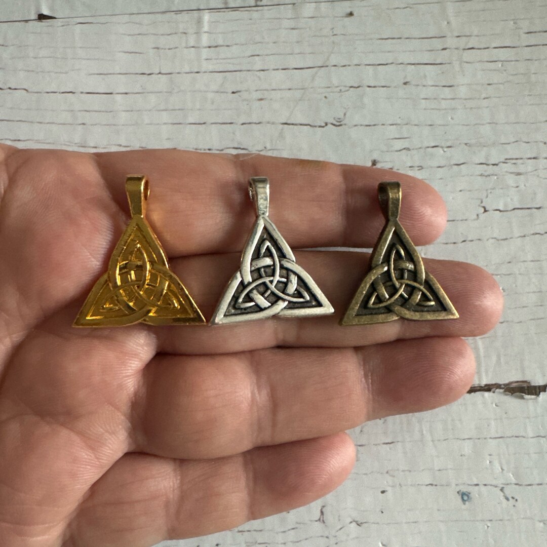 Celtic Knot, Amulet Celtic Knot Charms, Antique Tibetan Silver Knot ...