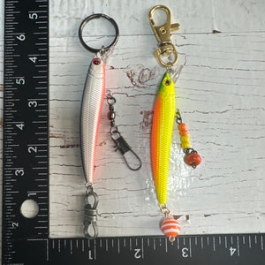 Colorful Fishing Lure Keychain: Fisherman Gift - Etsy