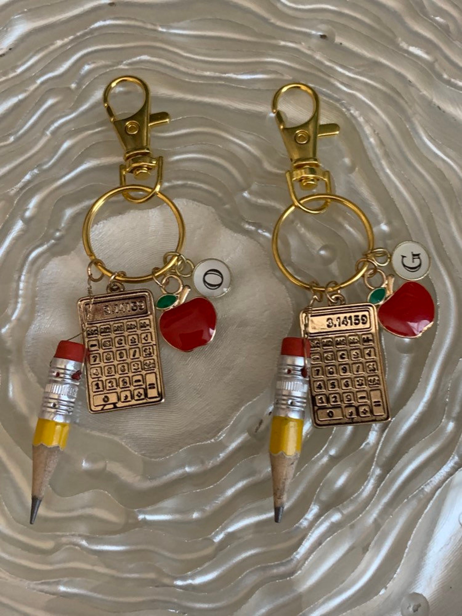 Back to School Keychain, Teacher Keychain, Pencil Keychain, School ...