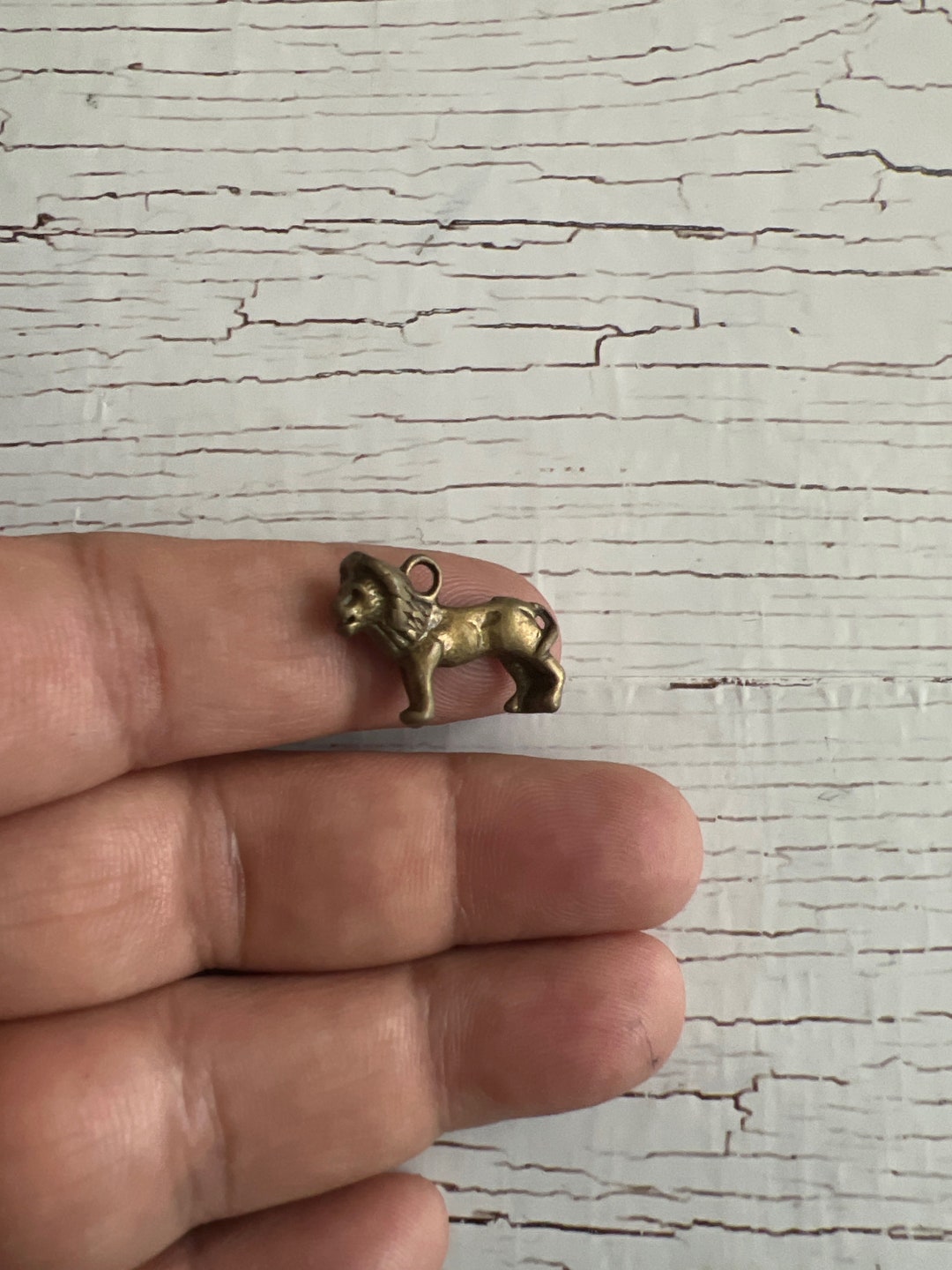 3D Lion Charm, Bronze Lion Charm, Double Sided Bronze Lion Charms ...