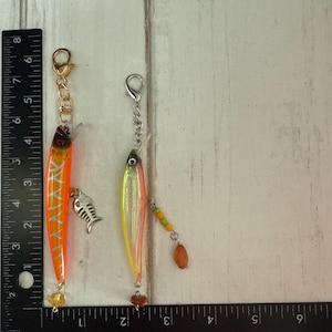 Fish Lure Keychain, Fishing Lure Keychain, Gifts for Him, Fishing Lure ...
