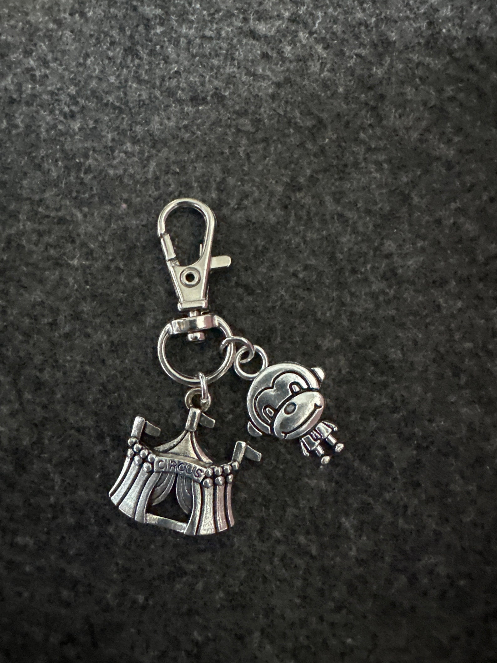 Circus Tent Zipper Pull: Festive Backpack Charm - Etsy