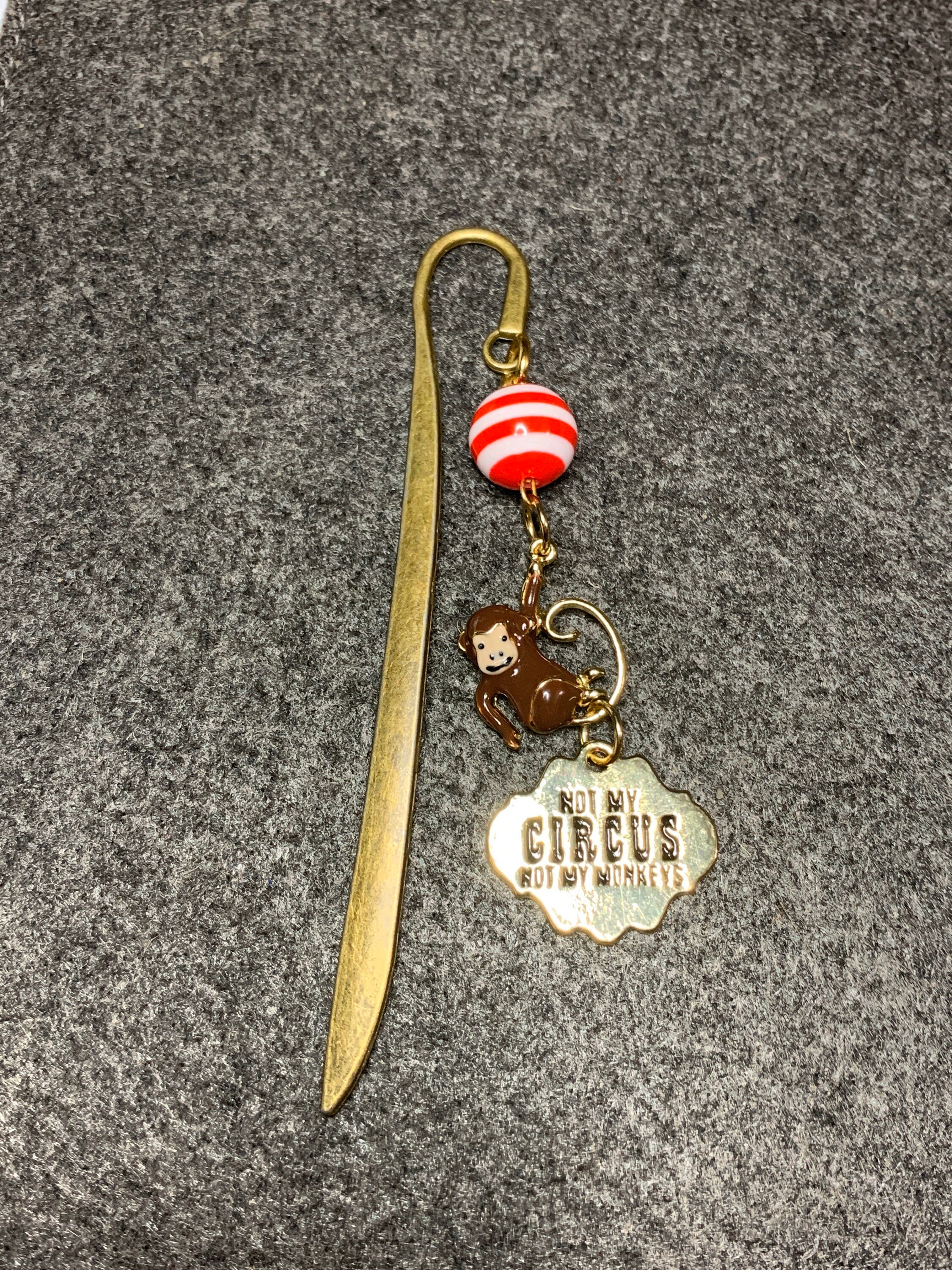 Circus Bookmark, Fair Bookmark, Festival Bookmark, Animal Bookmark ...