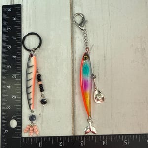 Fish Lure Keychain, Fishing Lure Keychain, Gifts for Him, Fishing Lure ...