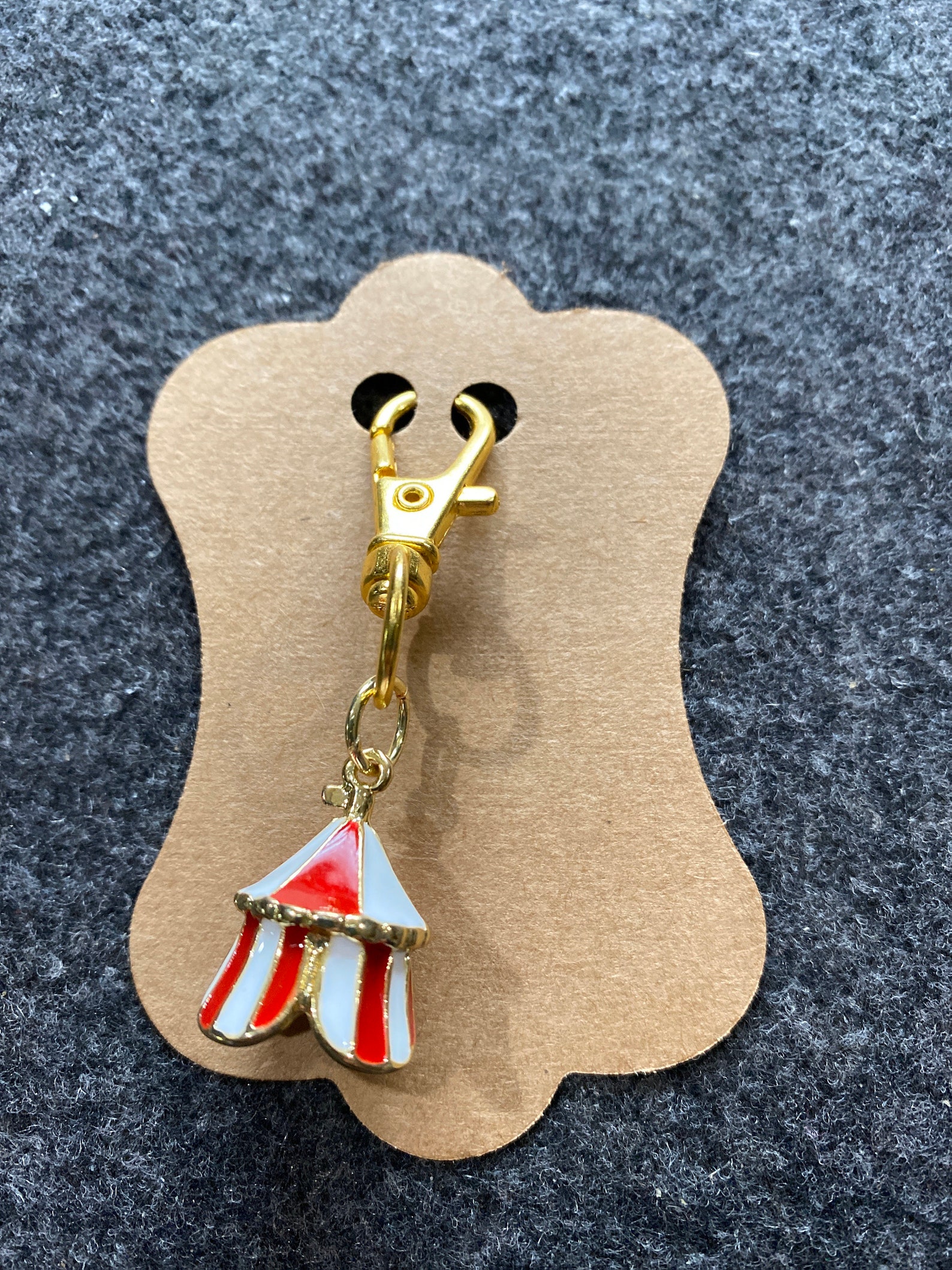 Circus Zipper Pull Monkey Zipper Pull Circus Tent Charm - Etsy