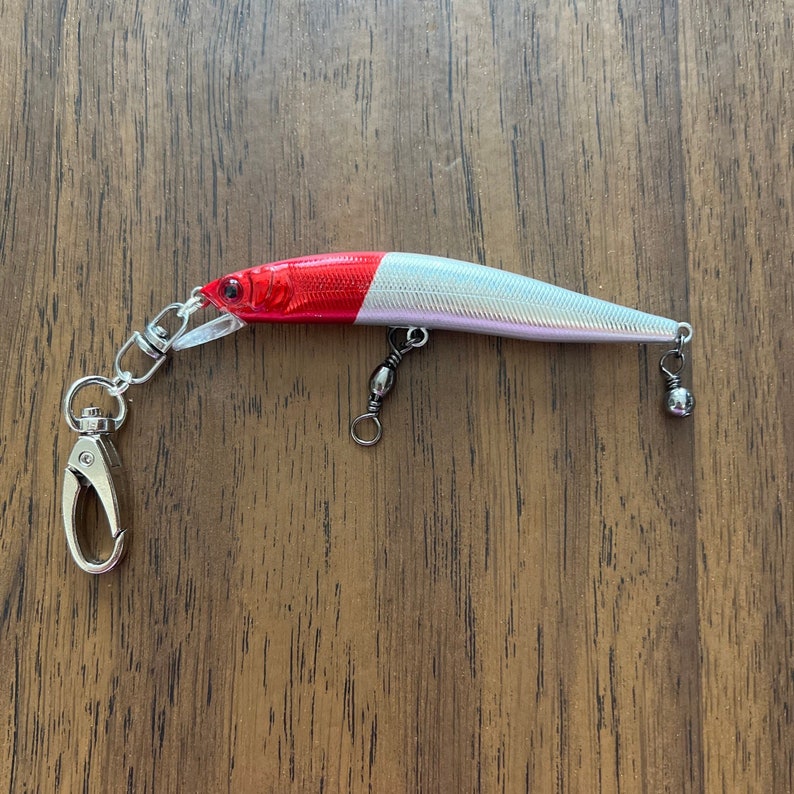 Fish Lure Keychain Fishing Lure Keychain Gifts for Him - Etsy