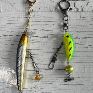 Fish Lure Keychain Fishing Lure Keychain Gifts for Him - Etsy