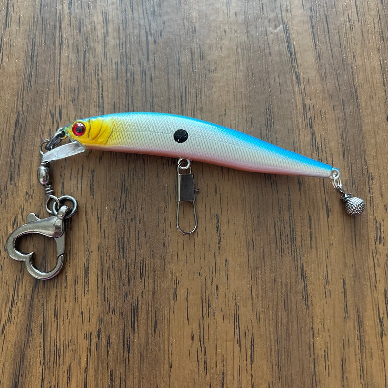 Fish Lure Keychain Fishing Lure Keychain Gifts for Him - Etsy