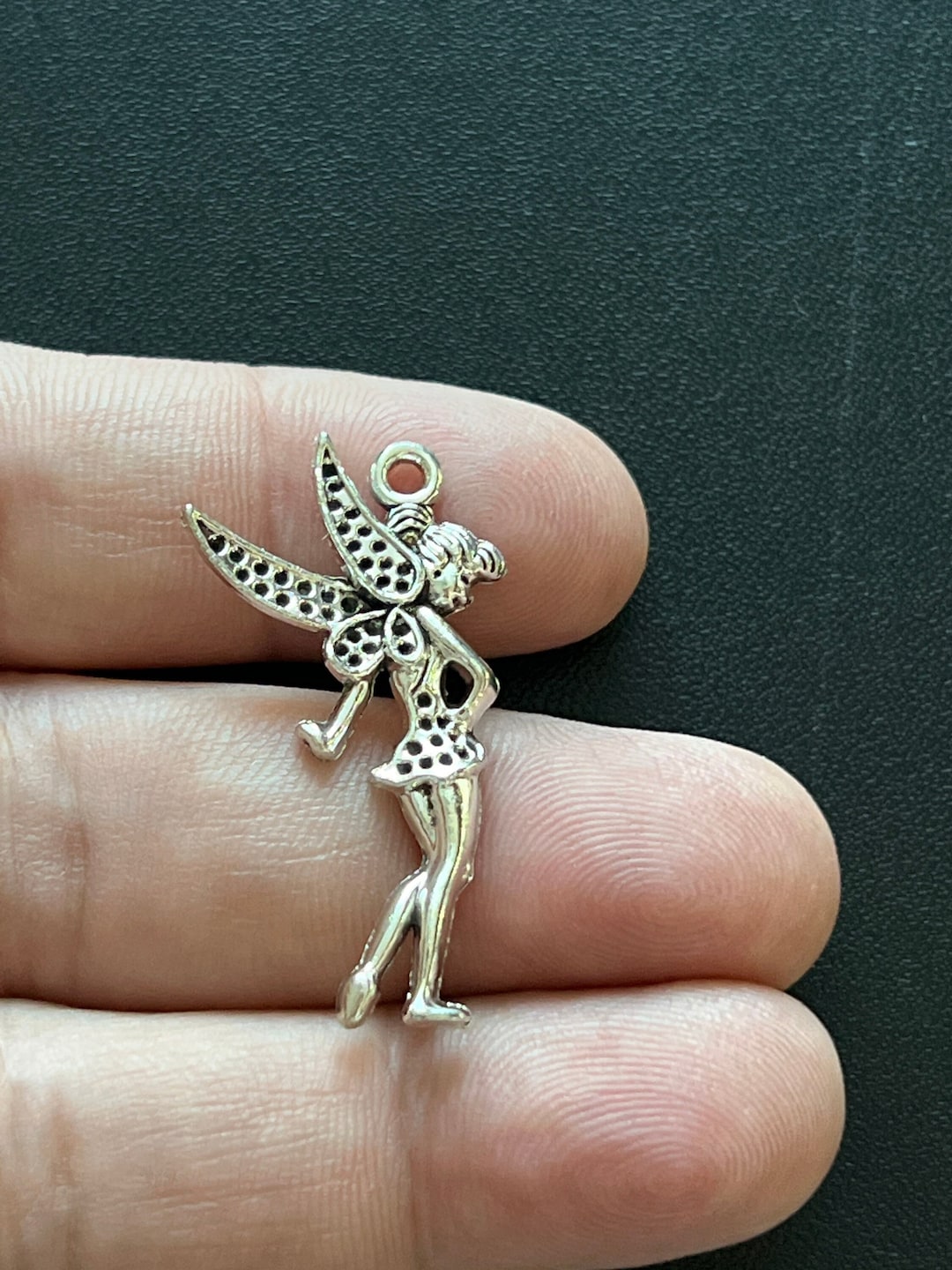 Fairy Charm, Pixie Charm, Antique Tibetan Silver Fairy Charms, Custom ...