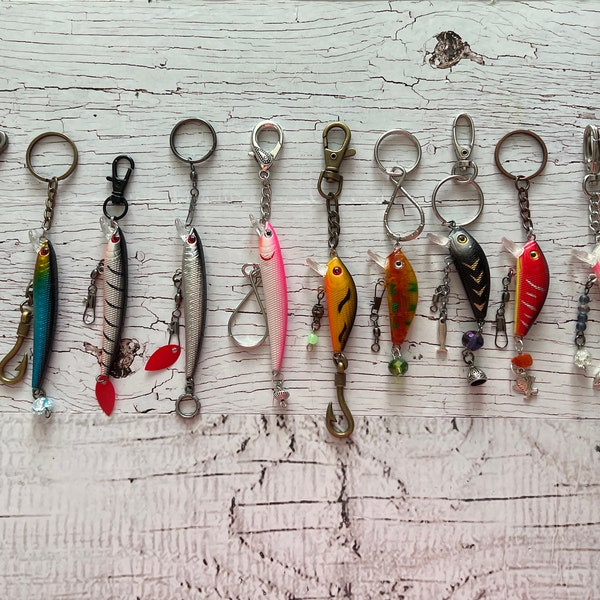 Fish Keychain - Etsy