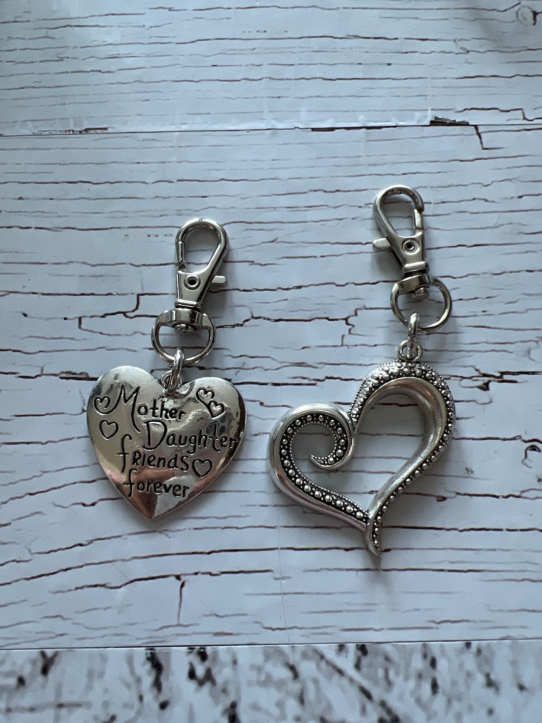 Large Heart Pendant Zipper Pull, Heart Zipper Pull, Heart Purse Charm ...