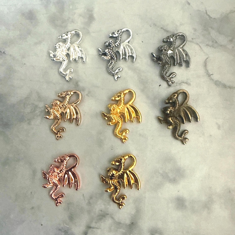 Dragon Pendant Silver 3d - Etsy