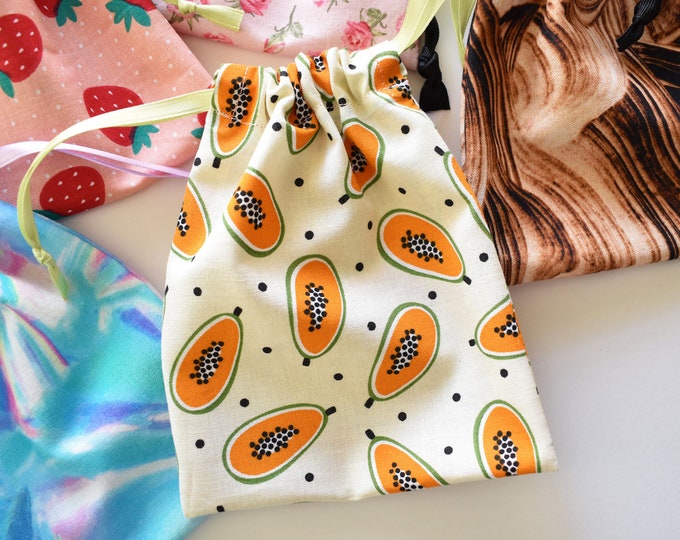 Drawstring Pouch Bag Sewing Pattern and Tutorial for Beginners and Expert Learners - Etsy Canada