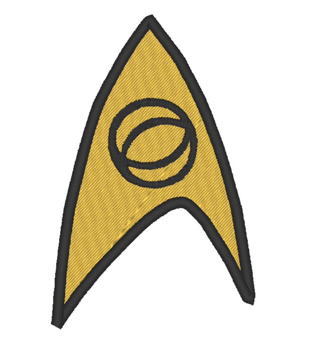 Star Trek Original Series Embroidery Pattern Patch Science - Etsy
