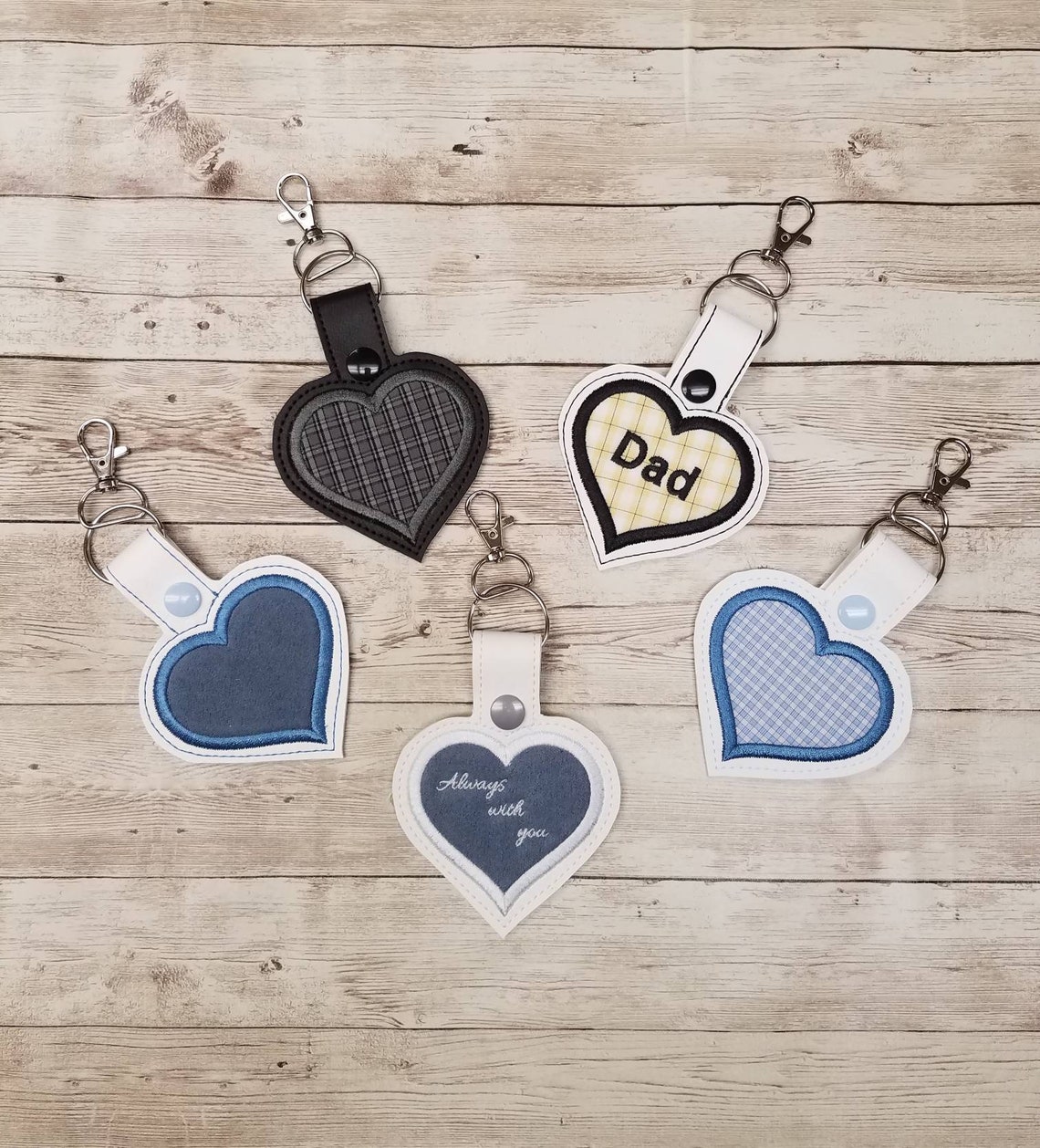 Memory Keychain Made From a Loved Ones Clothing - Etsy