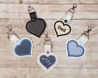 Memory Heart Ornament Made From a Loved Ones Clothes Who Has Passed - Etsy