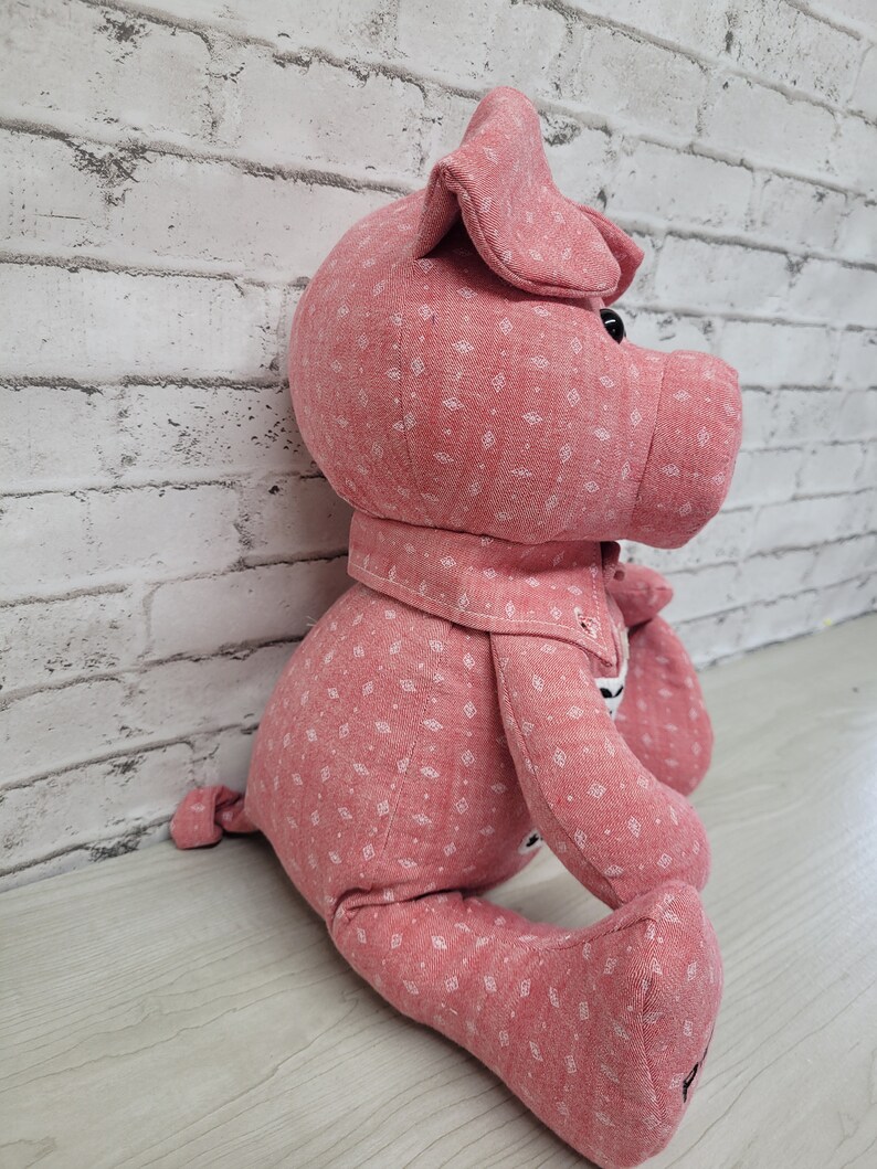 Memory Pig Made From a Loved Ones Clothing - Etsy