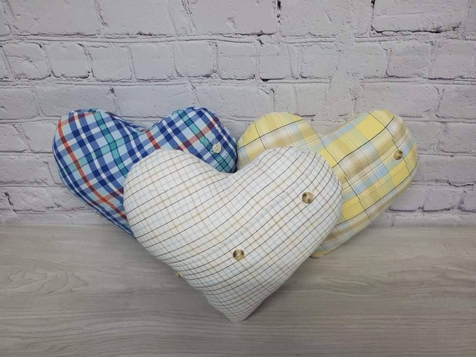 Heart Shaped Memory Pillow Made From a Loved Ones Shirt - Etsy