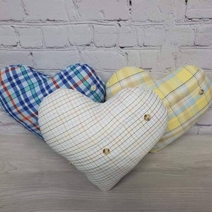 Heart Shaped Memory Pillow Made From a Loved Ones Shirt - Etsy