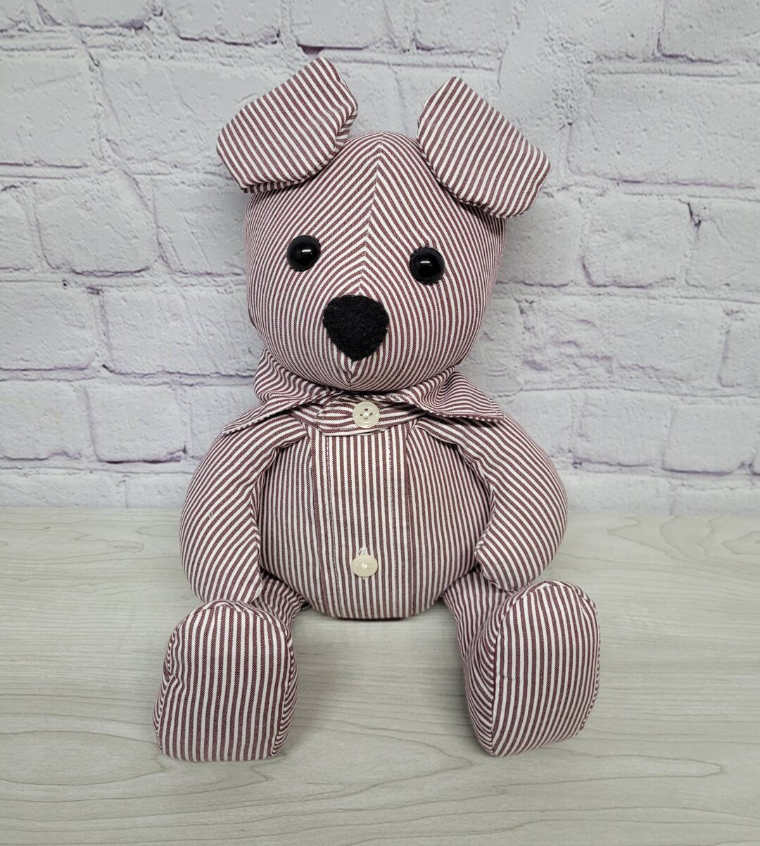 Small 8" Memory Puppy Made From a Loved Ones Clothing Who Has Passed ...