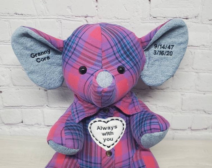 Memory Elephant - Etsy