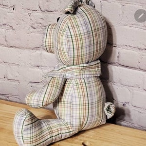 Memory Pig Made From a Loved Ones Clothing - Etsy