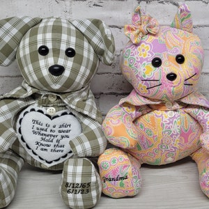 Little Memorial Puppy Made From a Shirt - Etsy