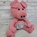 Memory Pig Made From a Loved Ones Clothing - Etsy