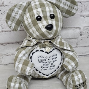 Little Memorial Puppy Made From a Shirt - Etsy