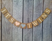 Twins Banner Twins Baby Banner Twins Baby Shower Banner - Etsy