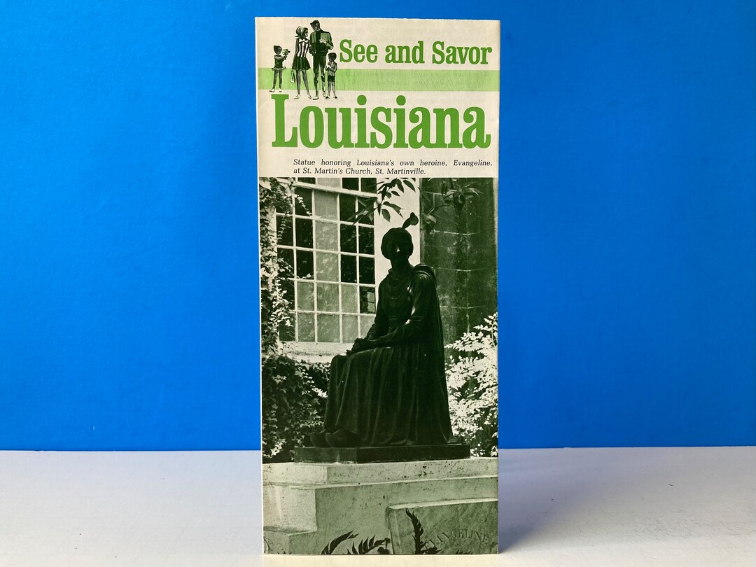 See and Savor Louisiana Brochure - Etsy