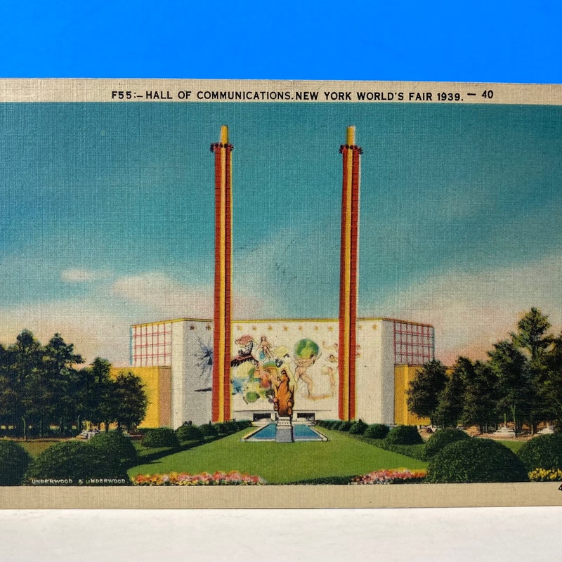 Worlds Fair Postcard - Etsy