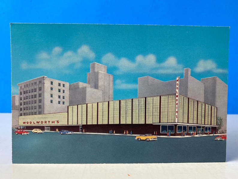 World's Largest Woolworth's Denver Postcard - Etsy