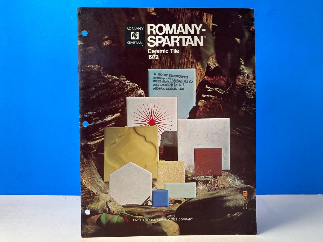 Romany-spartan Tile Catalog 1972 - Etsy