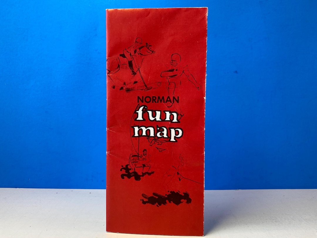 Norman Fun Map - Etsy