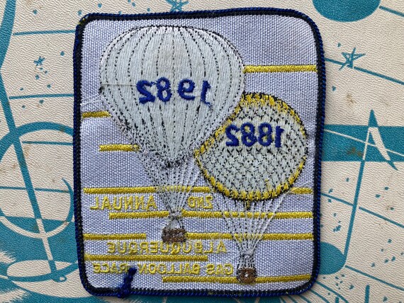 1982 Albuquerque Gas Balloon Race Patch - Gem