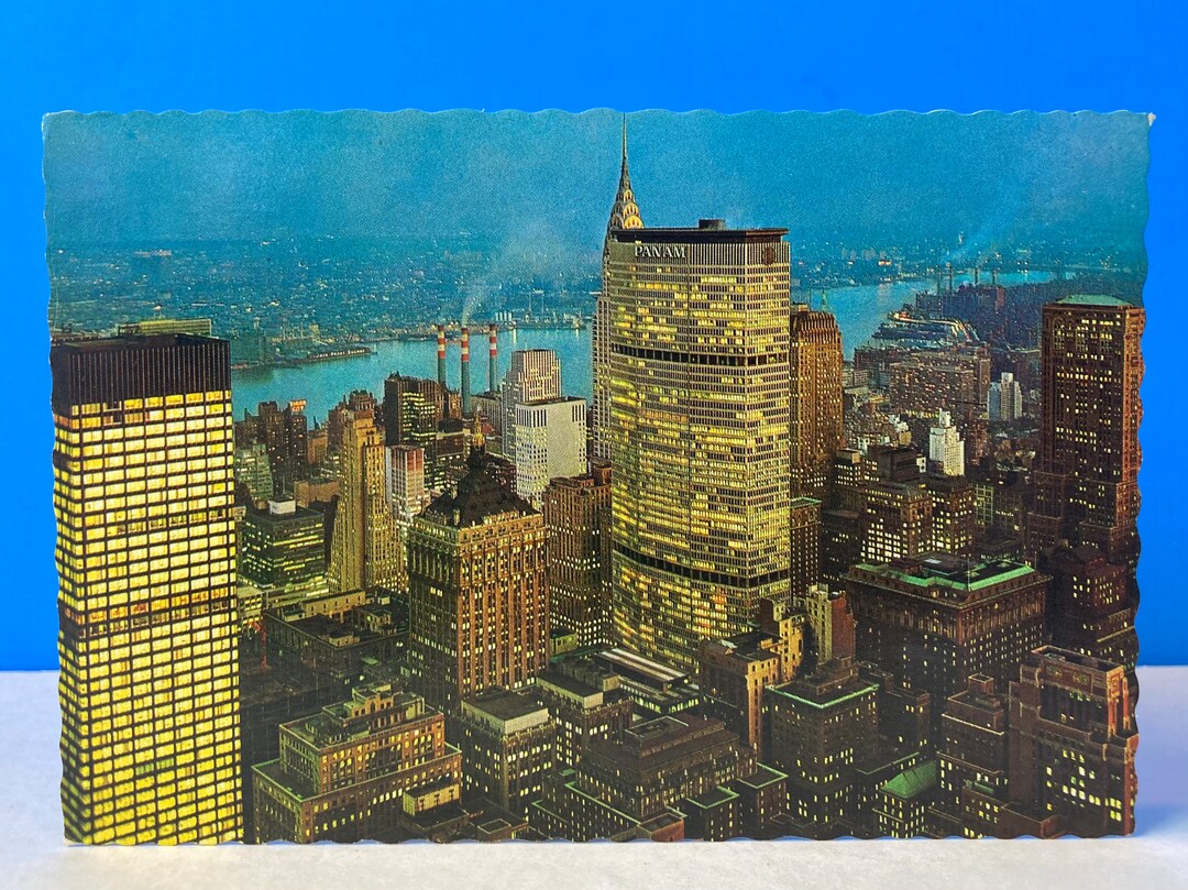 Pan Am Building NYC Postcard - Etsy