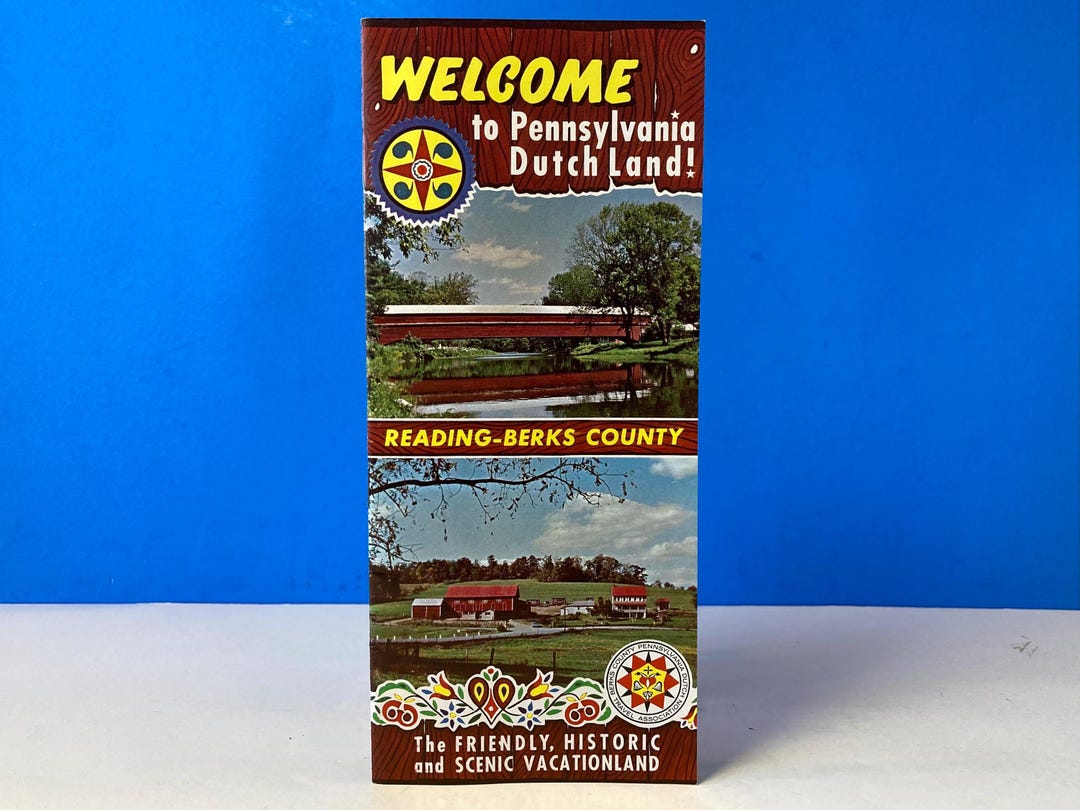 Welcome to Pennsylvania Dutch Land Brochure - Etsy