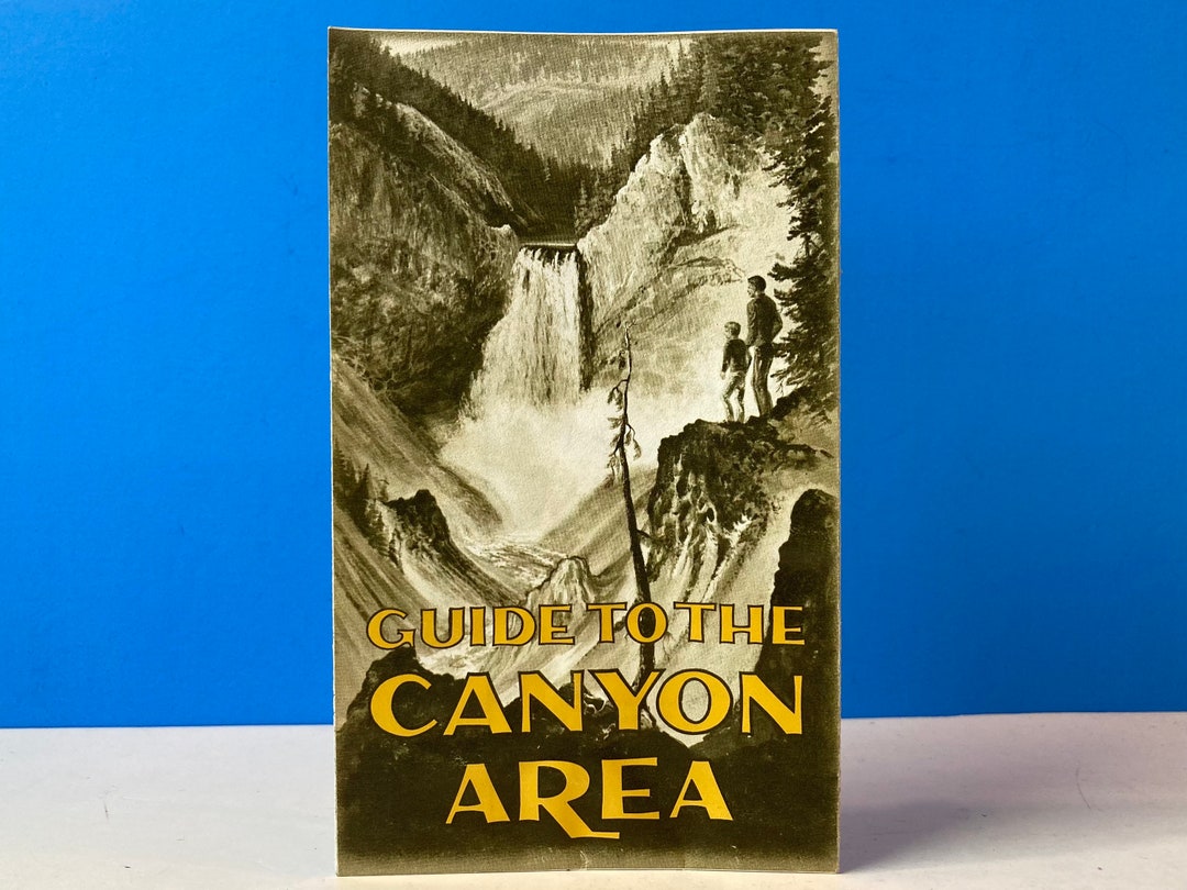 Guide to the Canyon Area Map - Brochure - Etsy