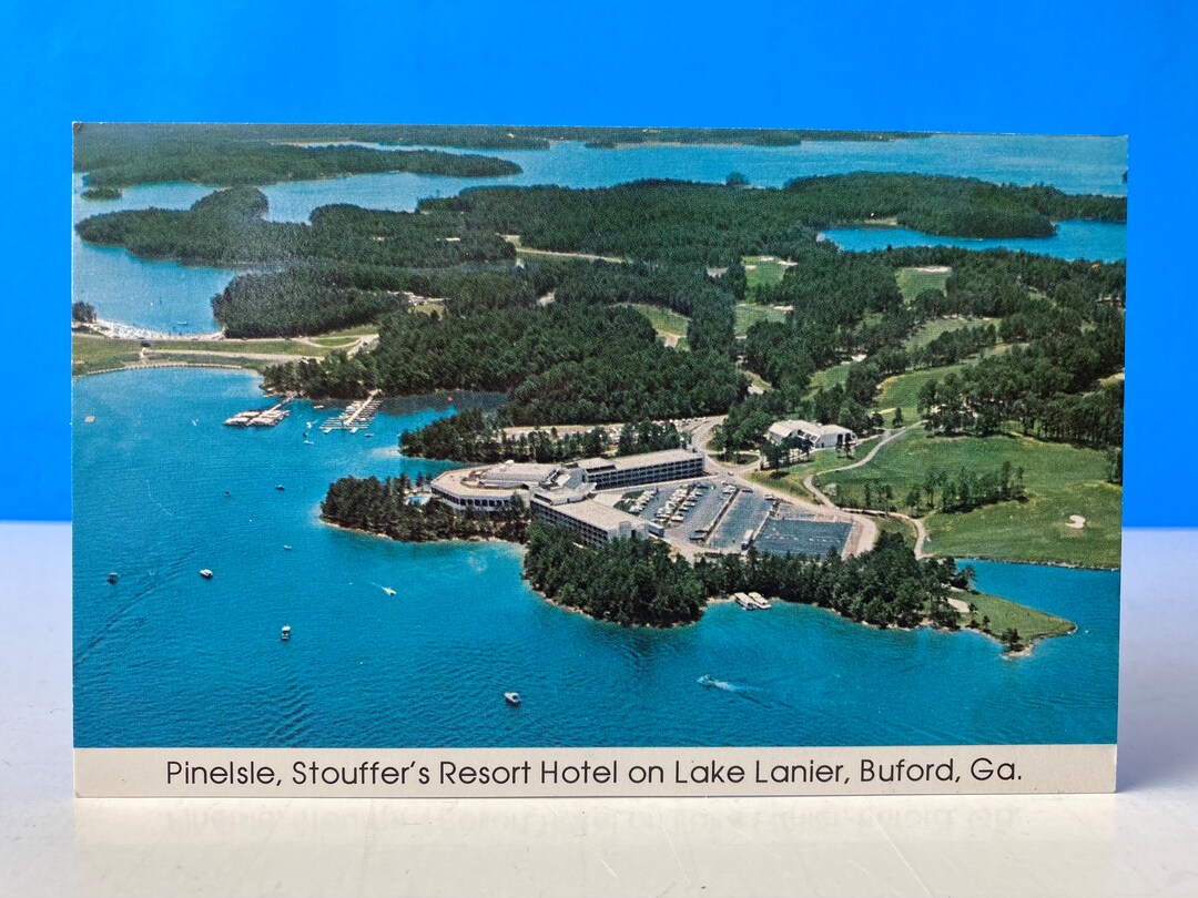 Stouffer's Resort Hotel on Lake Lanier Postcard - Etsy