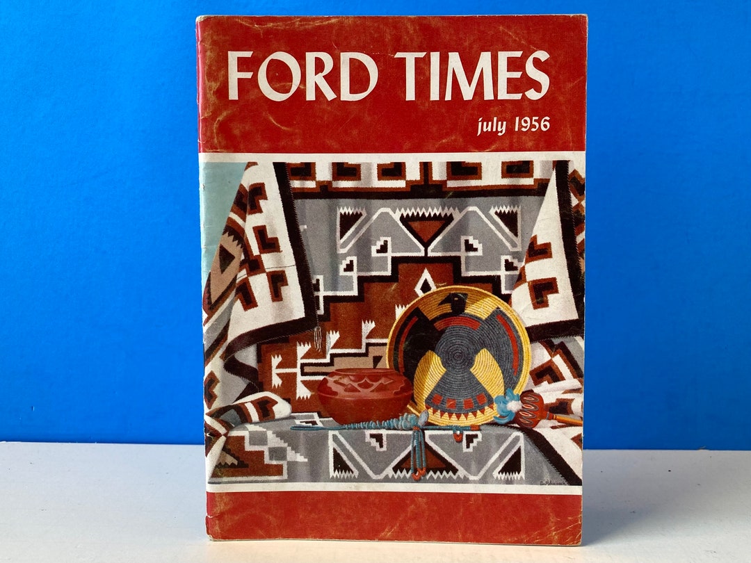 Ford Times Magazine July 1956 - Etsy