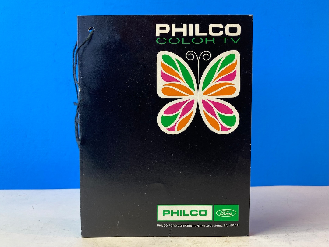 Philco Color TV Hang Tag - Etsy