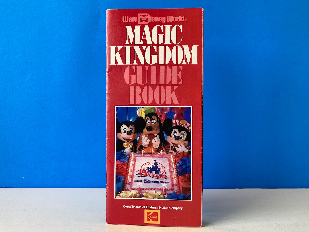 Walt Disney World Magic Kingdom Guide Book - Etsy