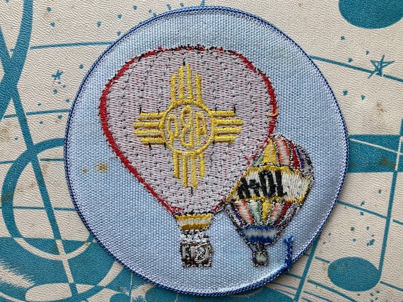 1981 Balloon Fiesta Albuquerque Balloon Patch - Gem