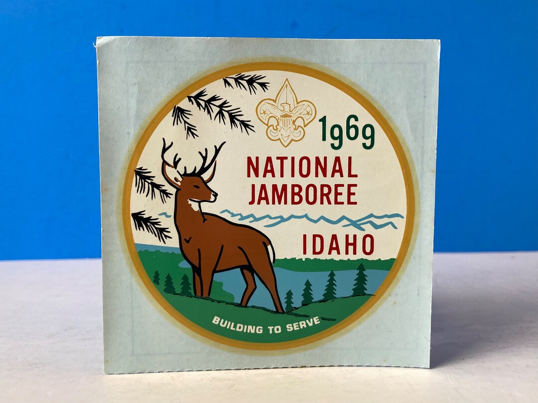 1969 Boy Scouts National Jamboree Water Transfer Decal Idaho - Etsy