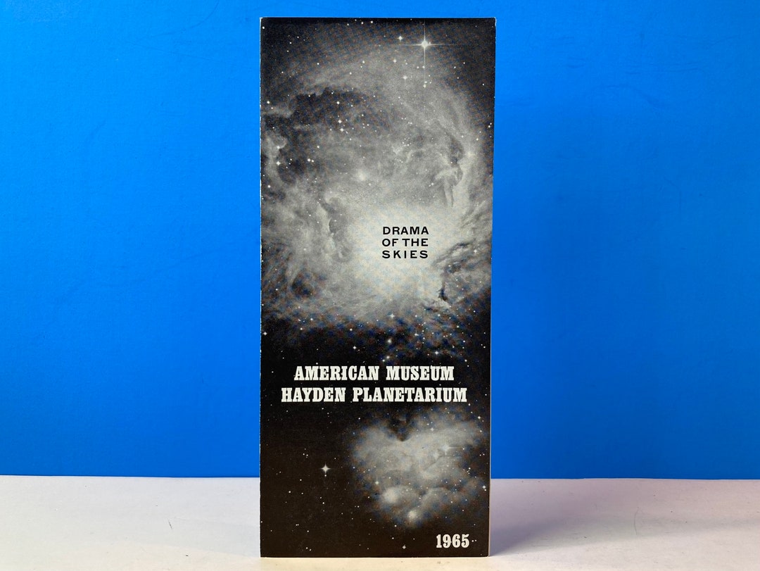 American Museum Hayden Planetarium Brochure - Etsy