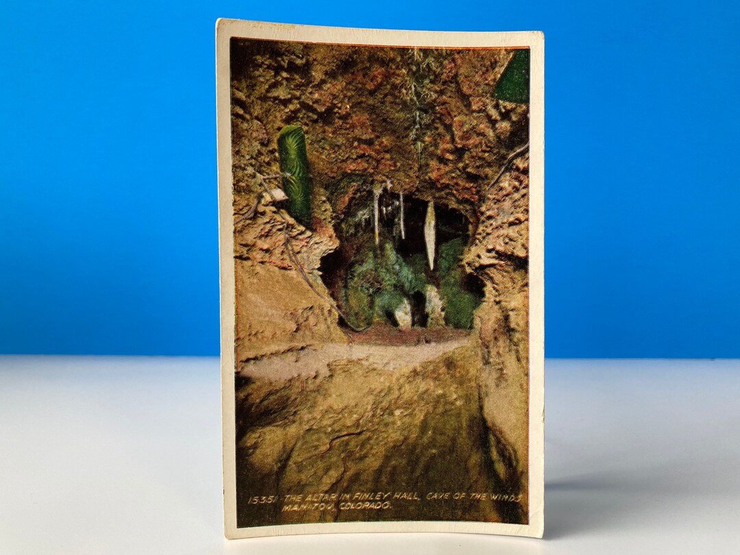 The Altar in Finley Hall Cave of the Winds Postcard - Etsy