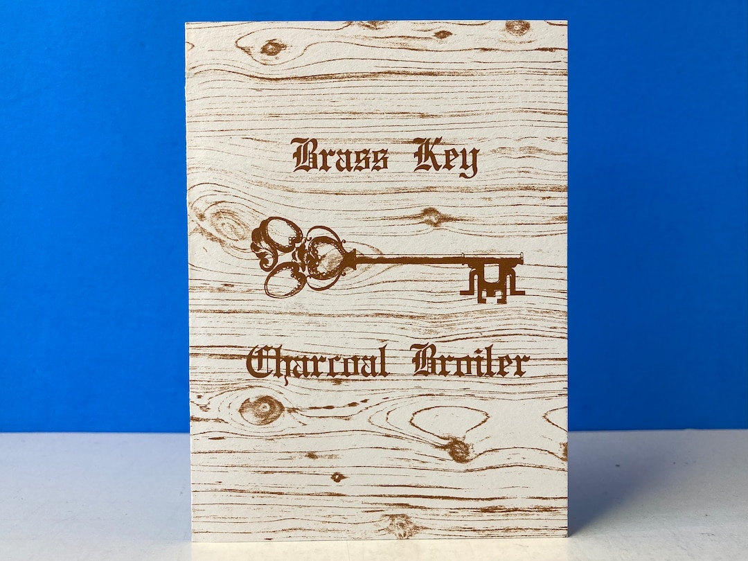 Brass Key Charcoal Broiler Menu OKC - Etsy