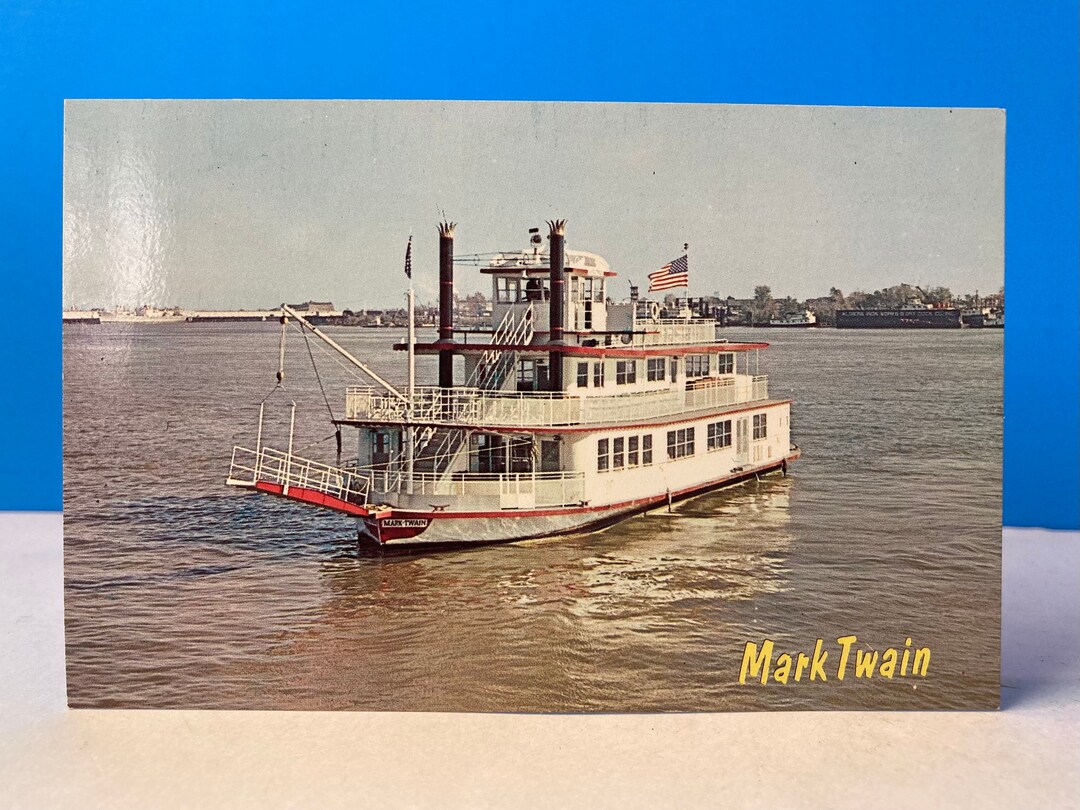 M.V. Mark Twain Postcard - Etsy