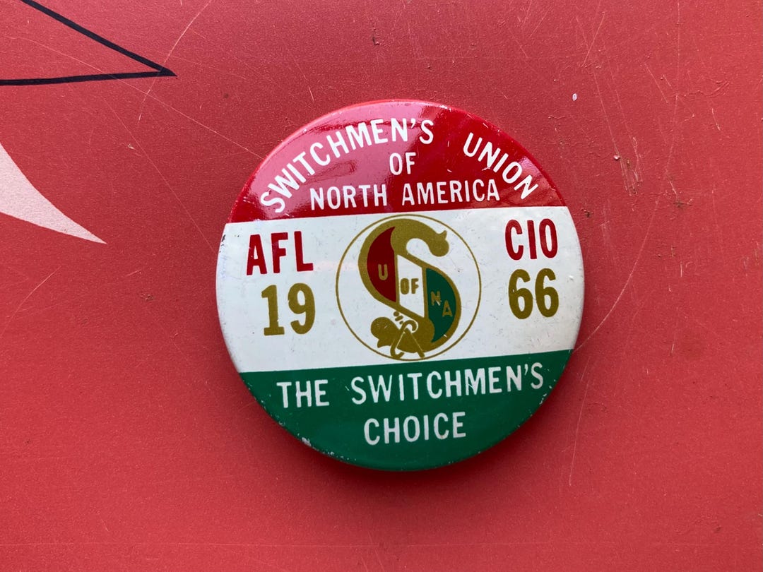 Switchmen's Union of North America Pin Button 1966 - Etsy